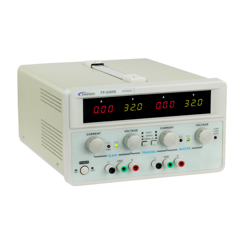 Adjustable Laboratory 180W/300W Dual Output Linear DC Power Supply 30V 3A / 30V 5A